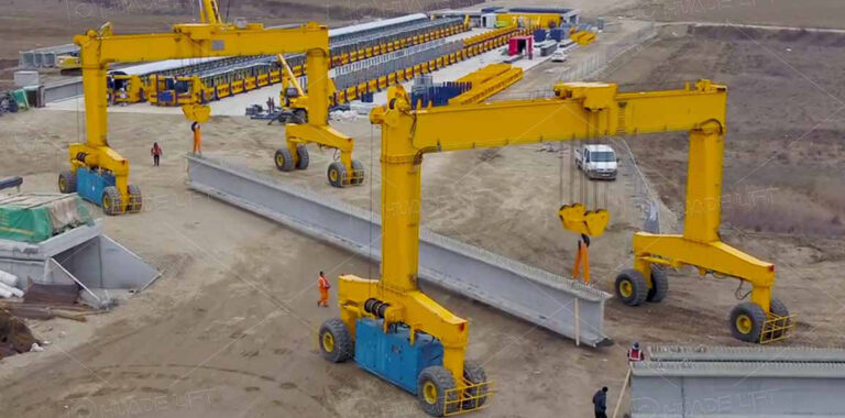 Rubber Tyred Gantry Cranes with Modular Design for Cost-Efficient ...
